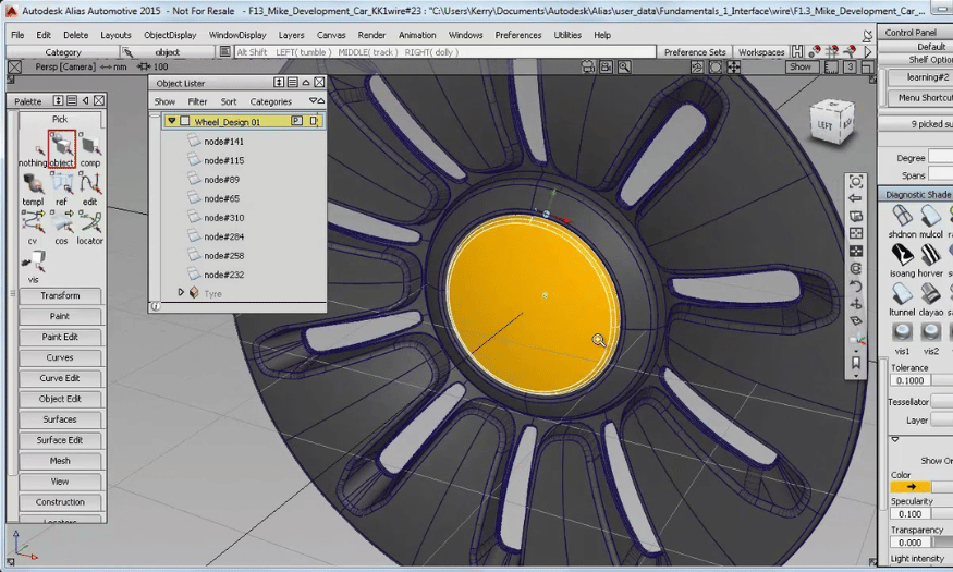 15 Golden Features of Autodesk Alias Software